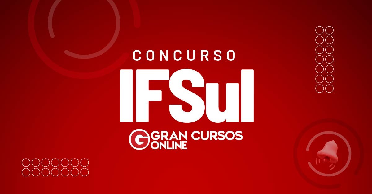 Apostilas em PDF - Edital IFSul SAIU! Concurso oferta iniciais de R$ 4,5 mil; VEJA! | Concurso e ...