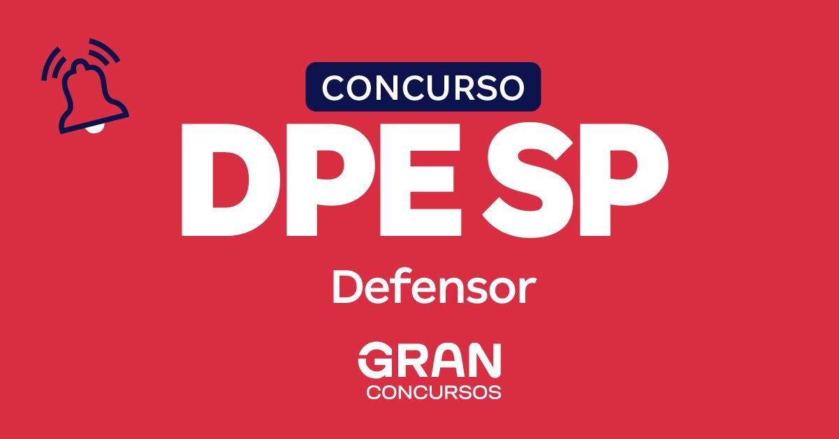 Apostilas em PDF - Concurso DPE SP Defensor será pauta de sessão ...