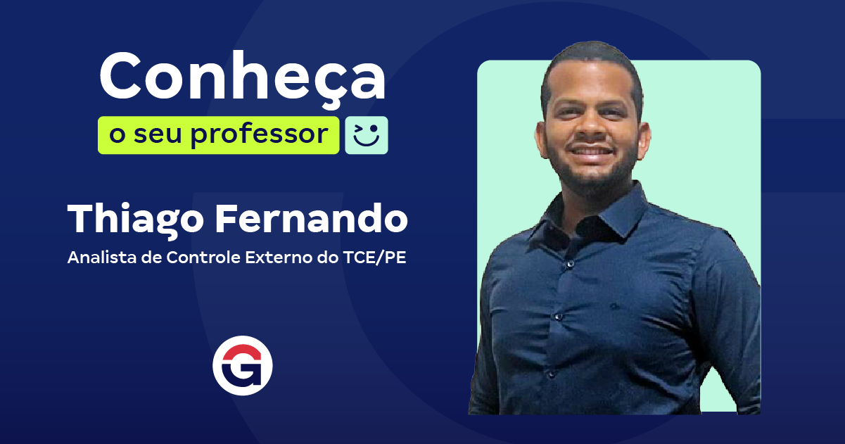 Apostilas em PDF - Thiago Fernando, Analista do TCE PE! | Concurso e Apostilas